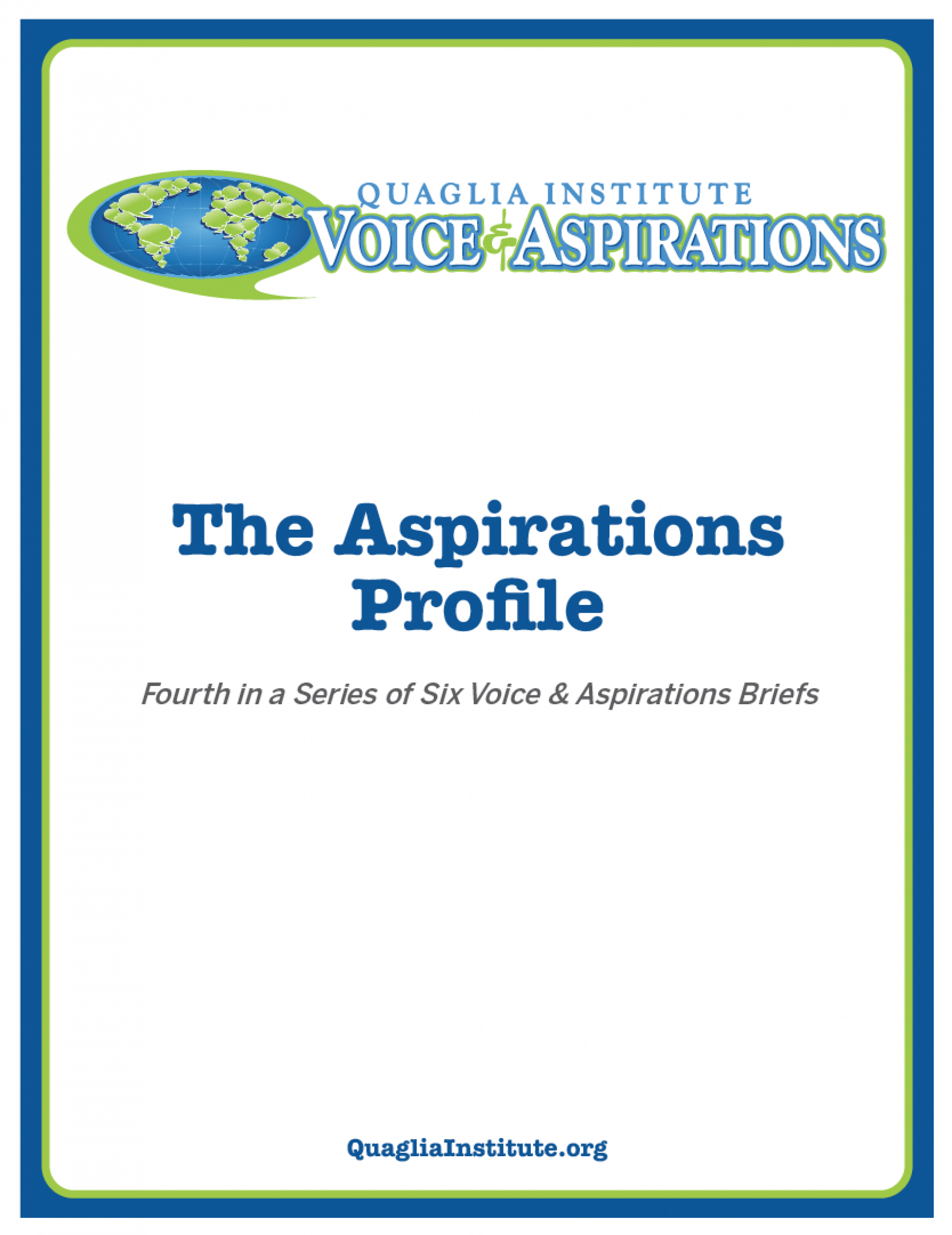 Aspirations Profile
